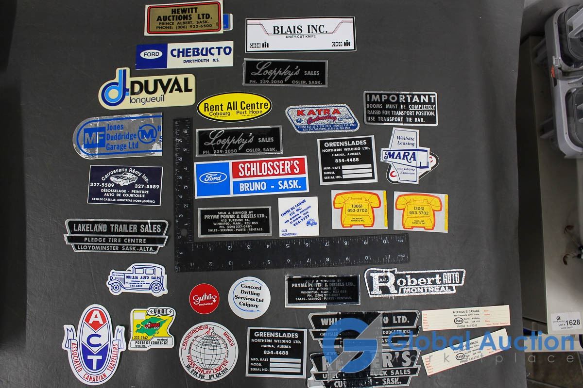 (26) Vintage Car Decals (Unused)