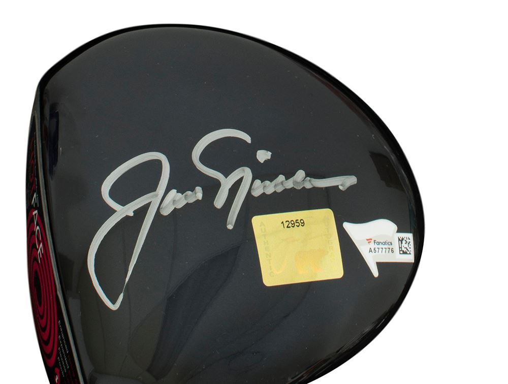 Jack Nicklaus Signed Nicklaus Fujikura Driver Golf Club (Nicklaus ...