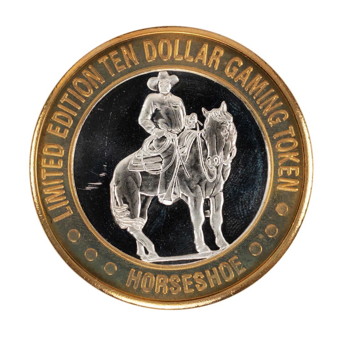 .999 Silver Binion's Horseshoe Las Vegas, NV $10 Casino Limited Edition ... .999 Silver Binion's Horseshoe Las Vegas, NV $10 Casino Limited Edition ...
