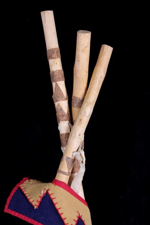 Blackfoot Tipi Willow Backrest Seat c. 1880-1890