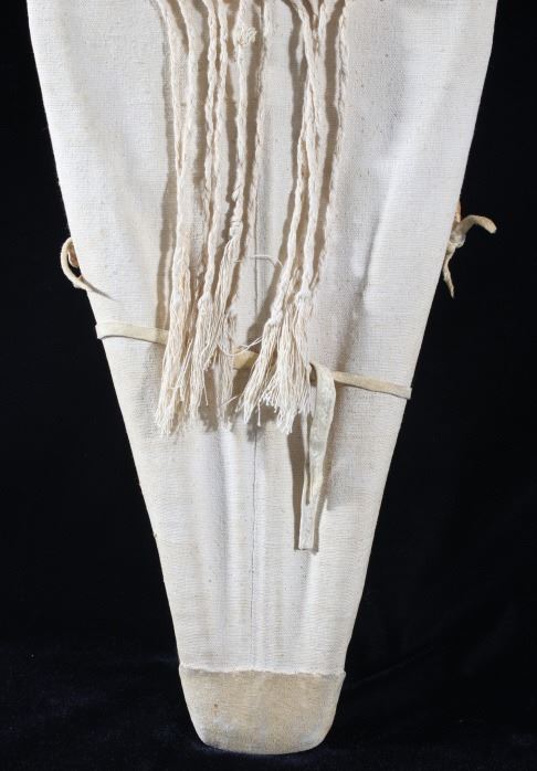 Shoshone Child's Cradle Board Carrier With Baby