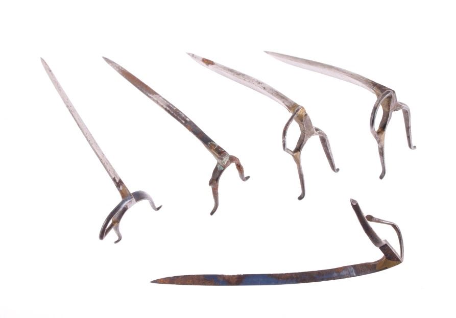 Cock Fighting Spur Set