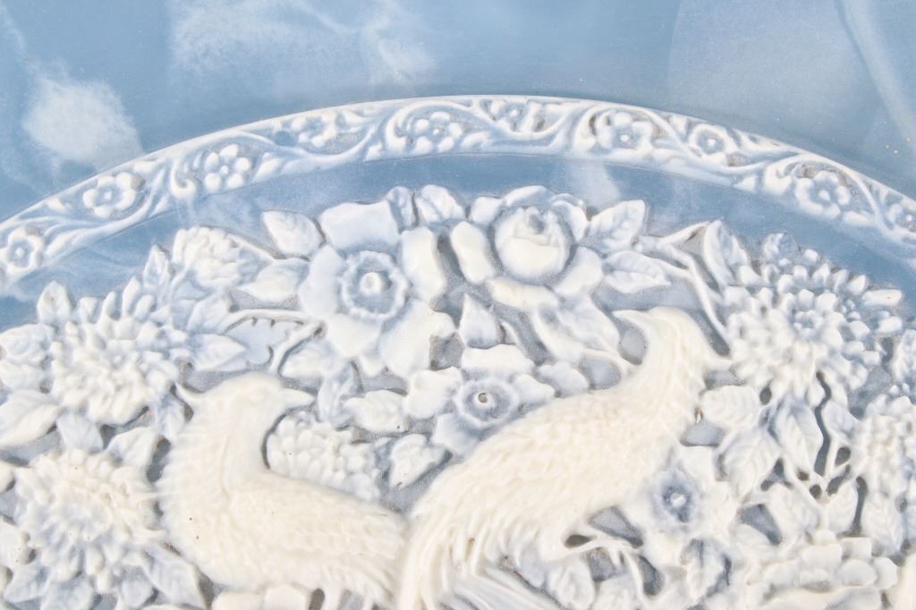 Handcrafted Blue Incolay Jewelry Box