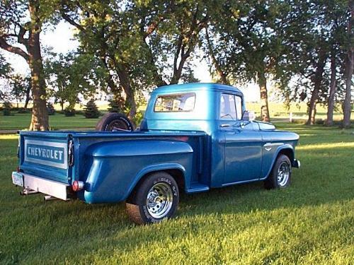 1955 CHEVROLET ½,TON PICKUP, STEPSIDE, SHORTBOX, 3100,