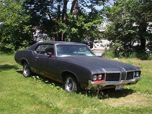 1972 CUTLASS SUPREME 2DR HT, 455 ROCKET, WITH B&M SLAP