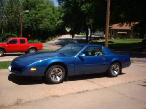 1991 PONTIAC FIREBIRD, BLUE IN COLOR, 46,734 MILE