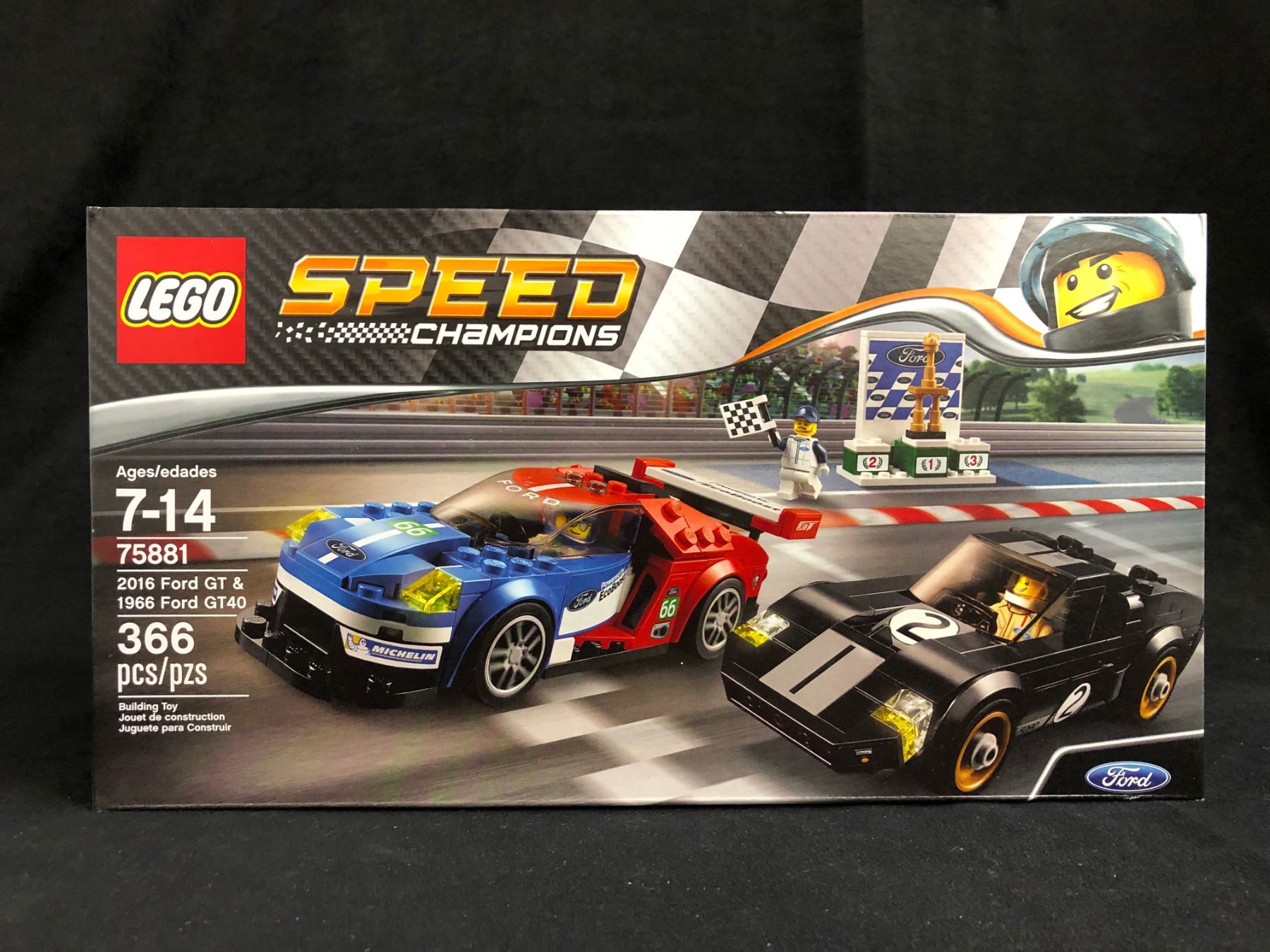 LEGO 75881 SPEED CHAMPIONS 2016 FORD GT & 1966 FORD GT40 (RARE)