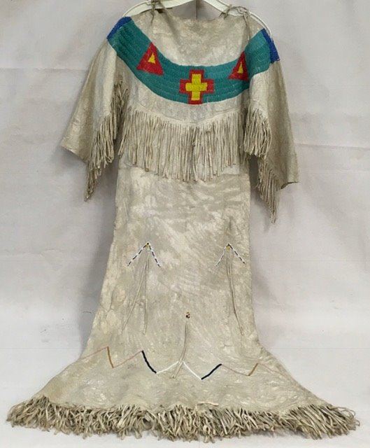 Hand Made Leather Native American Dress