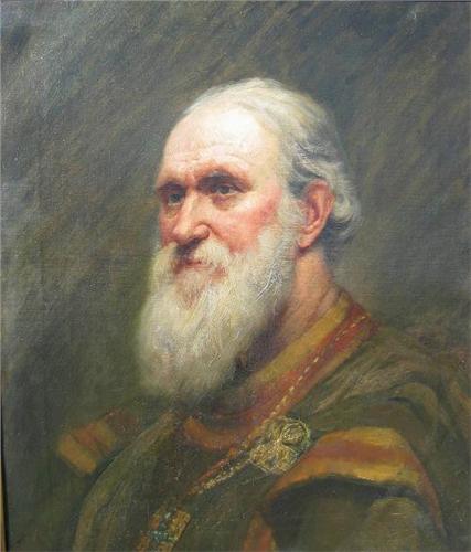 Frank Dadd Portrait of a Bearded Gentleman