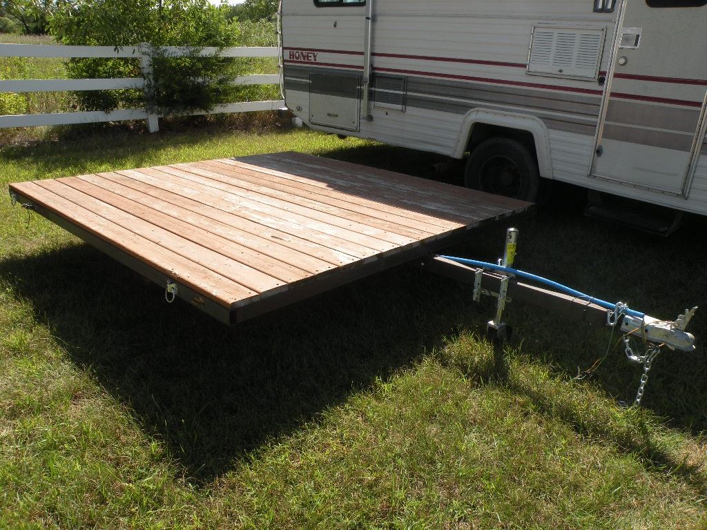 Homemade off road garden trailer -OFF ROAD USE ONLY