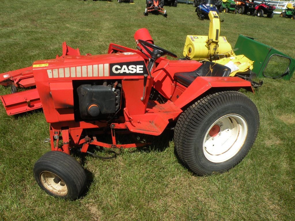 Case 448 lawnmower w/attachments -DOES NOT RUN