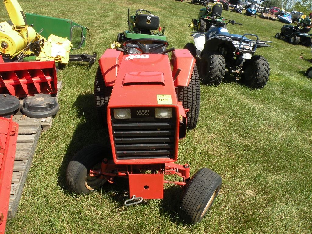 Case 448 lawnmower w/attachments -DOES NOT RUN