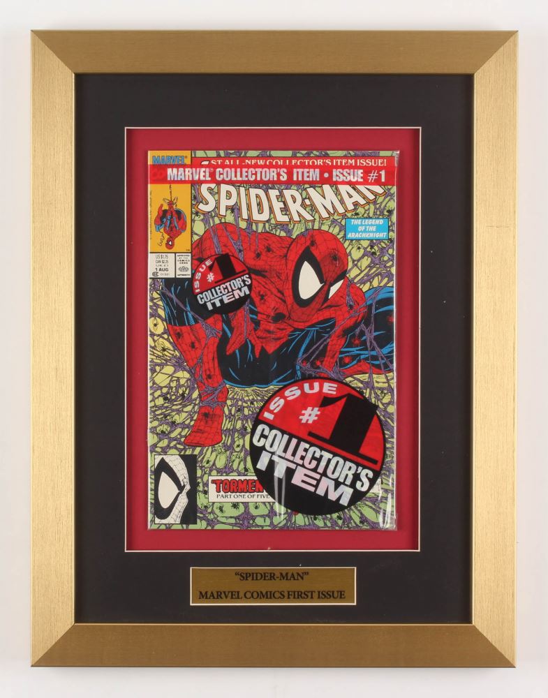 "The Amazing Spider-Man: Torment Series" 13x17 Custom Framed Comic Book ...