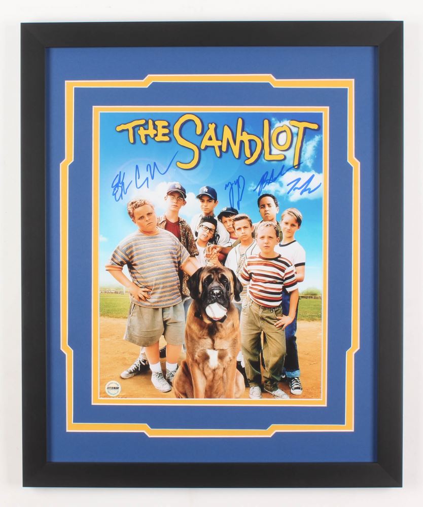 "The Sandlot" 18x22 Custom Framed Photo Display Cast-Signed by (5) With ...