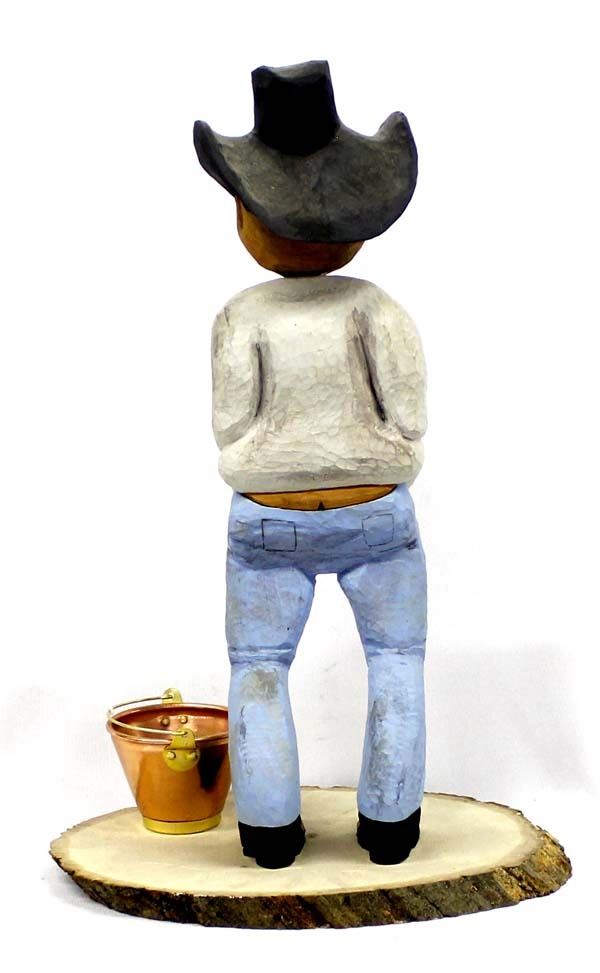 Cherokee Carved Wood Folk Art by J. D. Smith