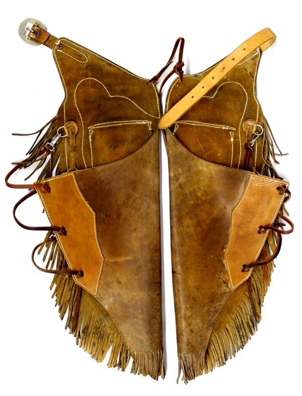 Vintage Cowboy Leather Chinks