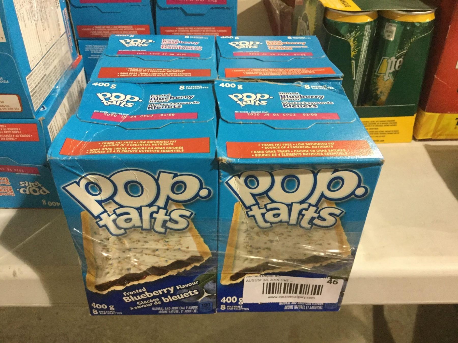 Pop Tarts Blueberry 4 X 400g A D Auction Depot Inc
