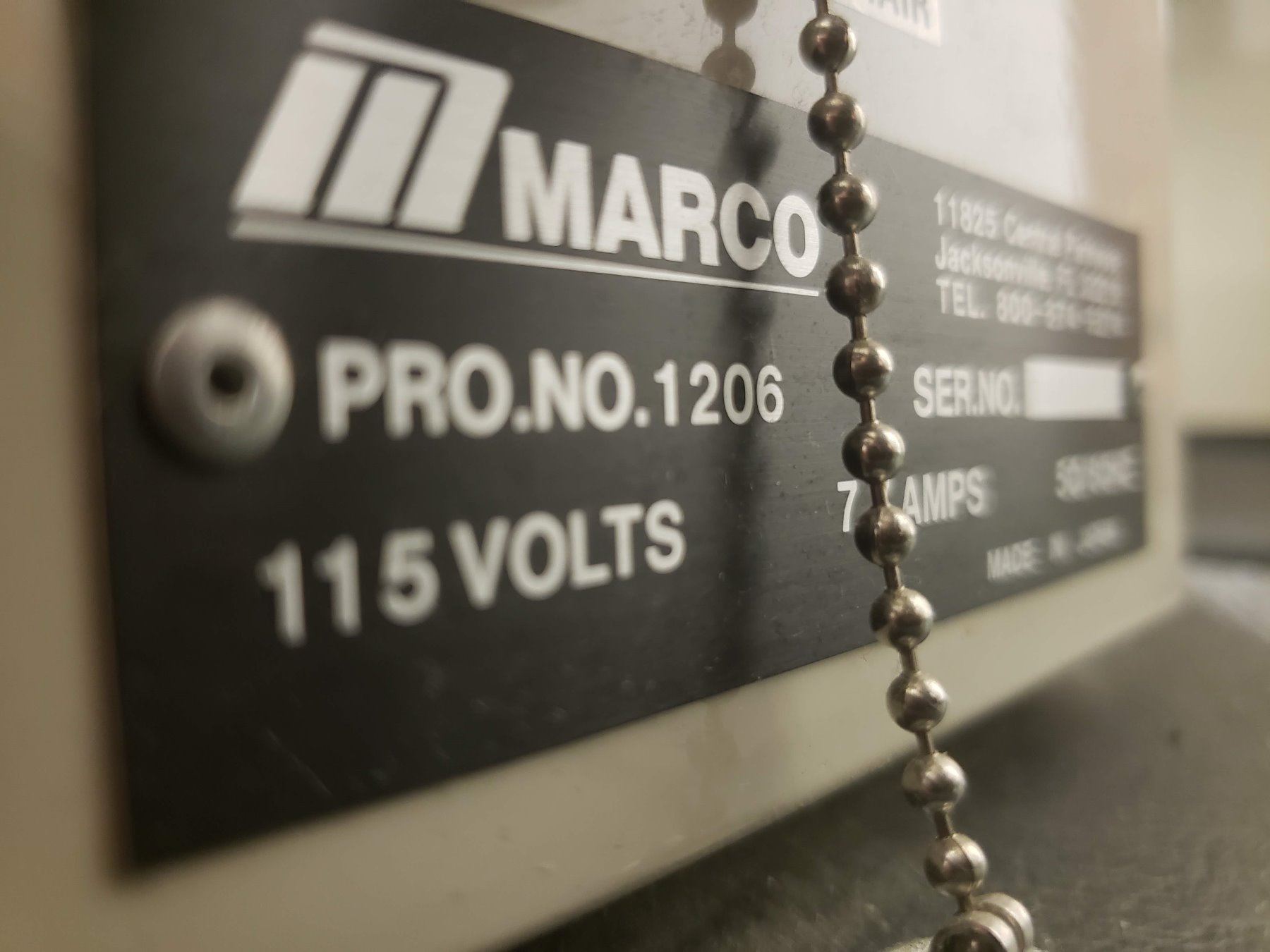 MARCO OPTICAL INSTRUMENT STAND - PRO NO. 1206 - NO INSTRUMENTS INCLUDED