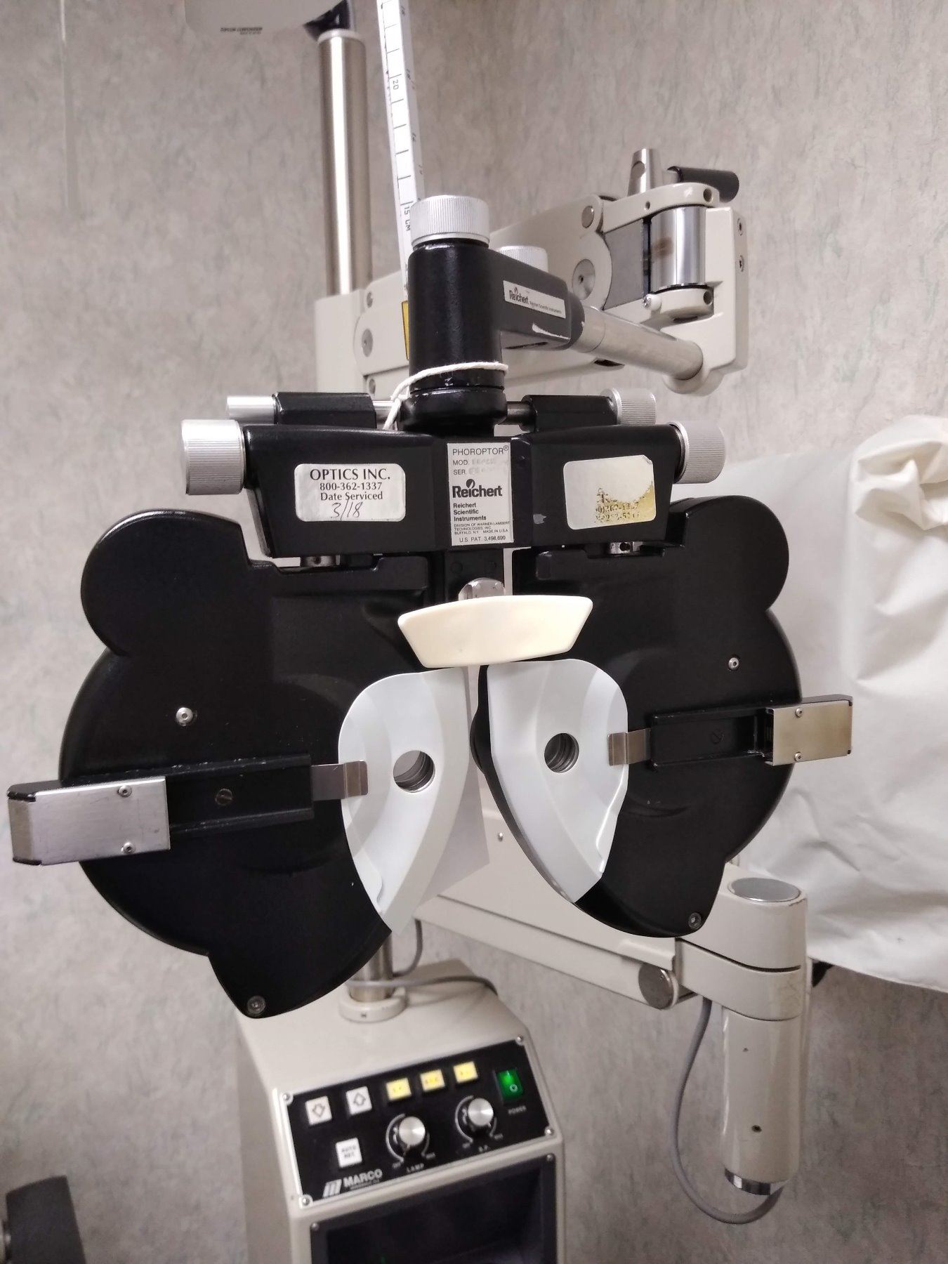 REICHERT PHOROPTER - MODEL 11625 - S/N BE4855