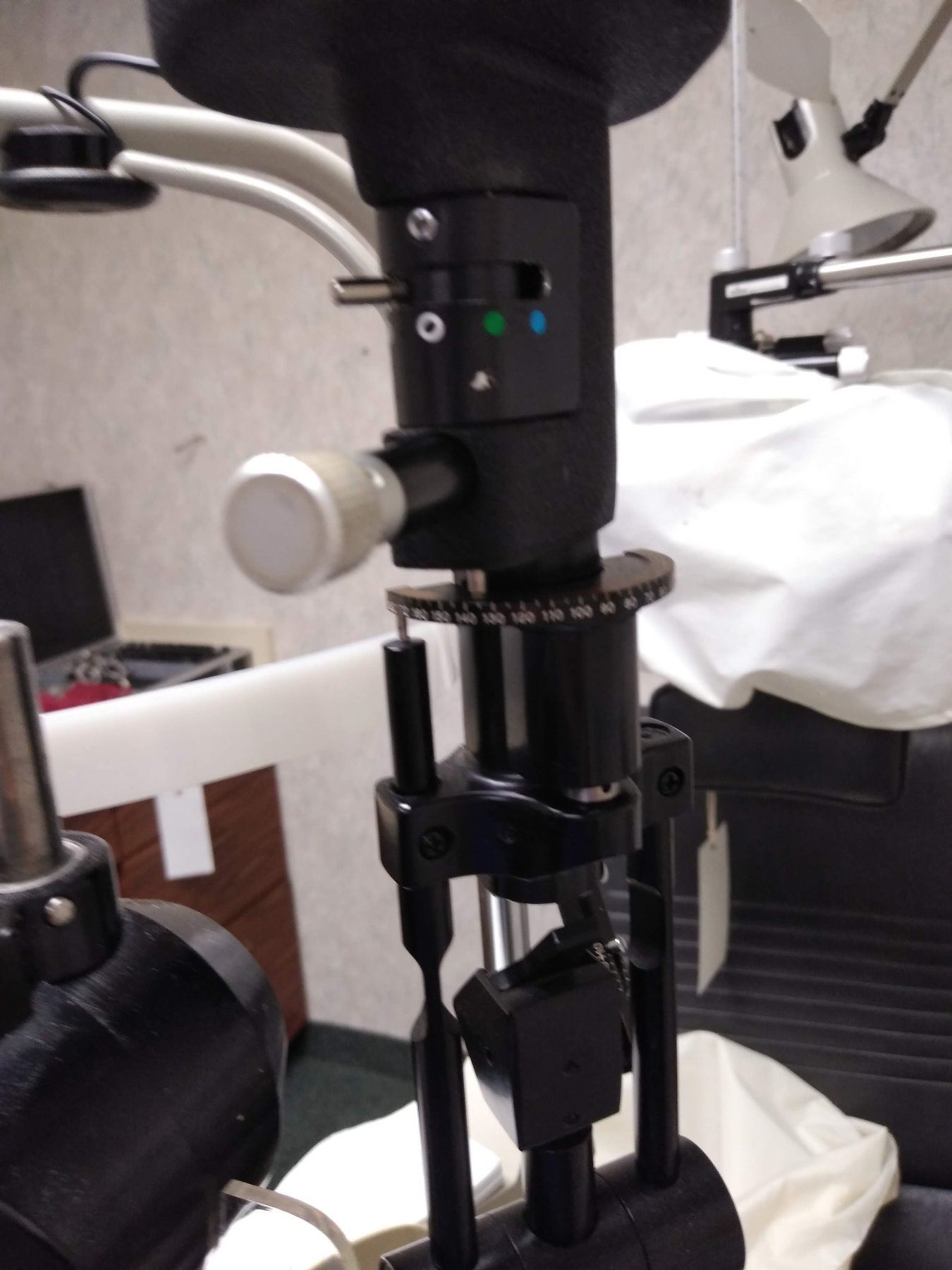 TOPCON SL-3D SLIT LAMP WITH BIN OF PARTS