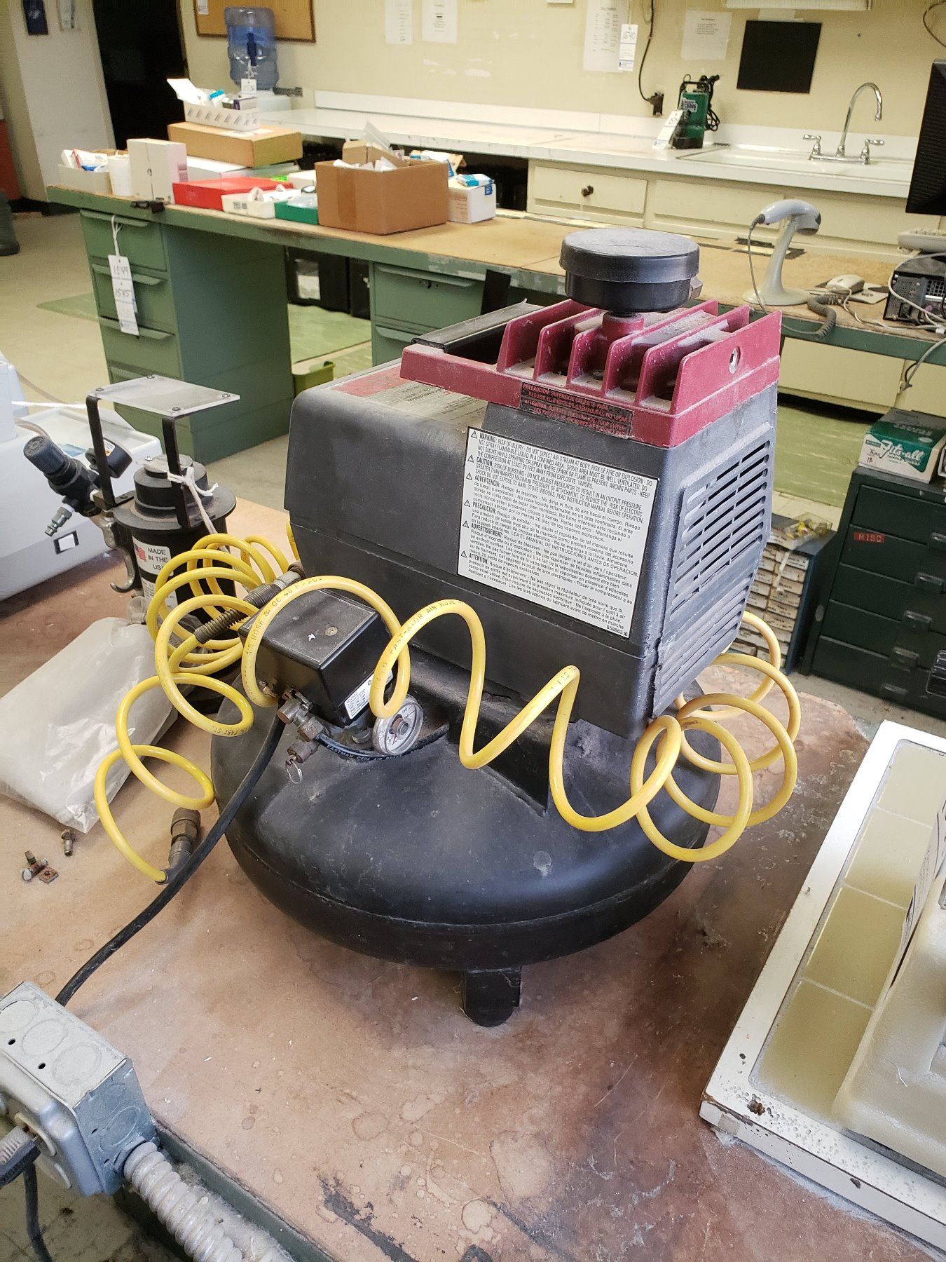 ULTRA AIR PAC PANCAKE AIR COMPRESSOR - MODEL T-20HP-59J