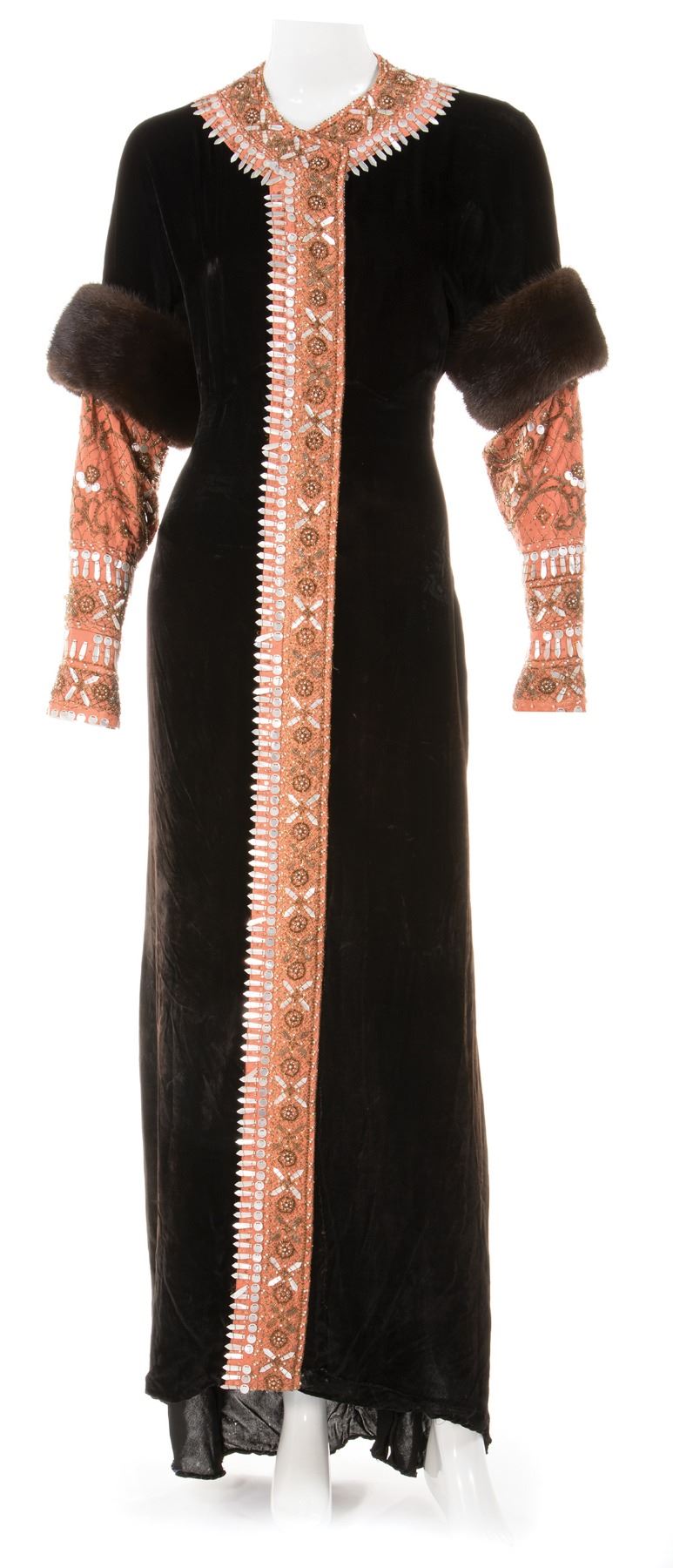 Marlene Dietrich 'Helen Faraday' evening robe by Travis Banton for ...