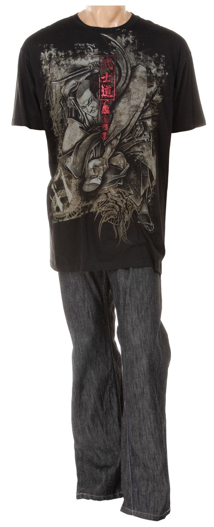 Aaron Paul 'Jesse Pinkman' samurai t-shirt ensemble from Breaking Bad ...