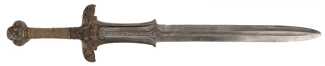 Arnold Schwarzenegger 'Conan' signature Atlantean sword from Conan ...