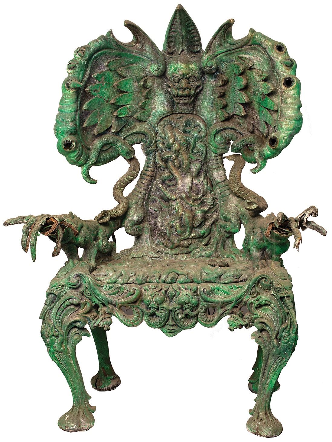 Tim Curry 'Lord of Darkness' animatronic throne from Legend and ...