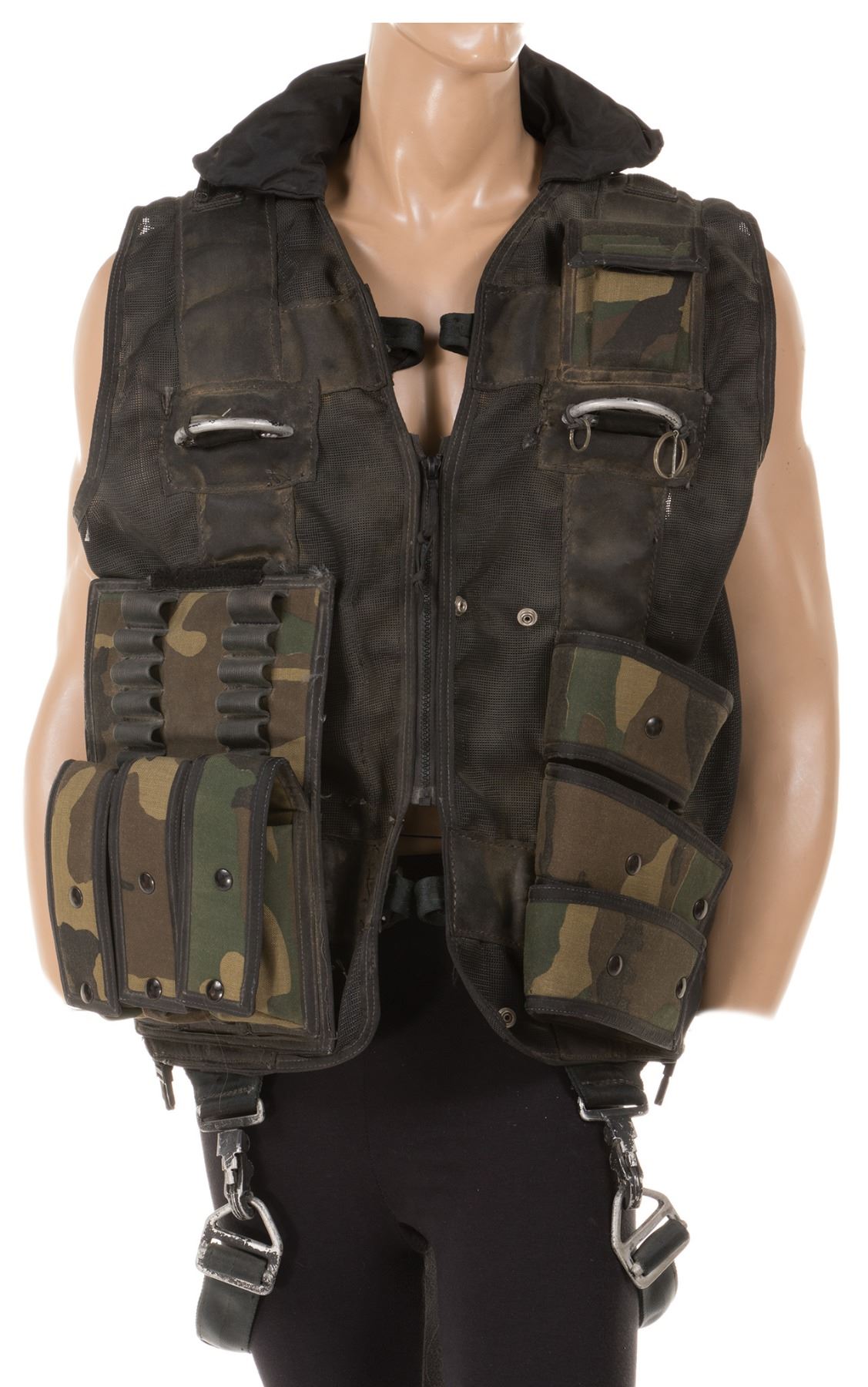 Arnold Schwarzenegger 'John Matrix' signature tactical vest from ...