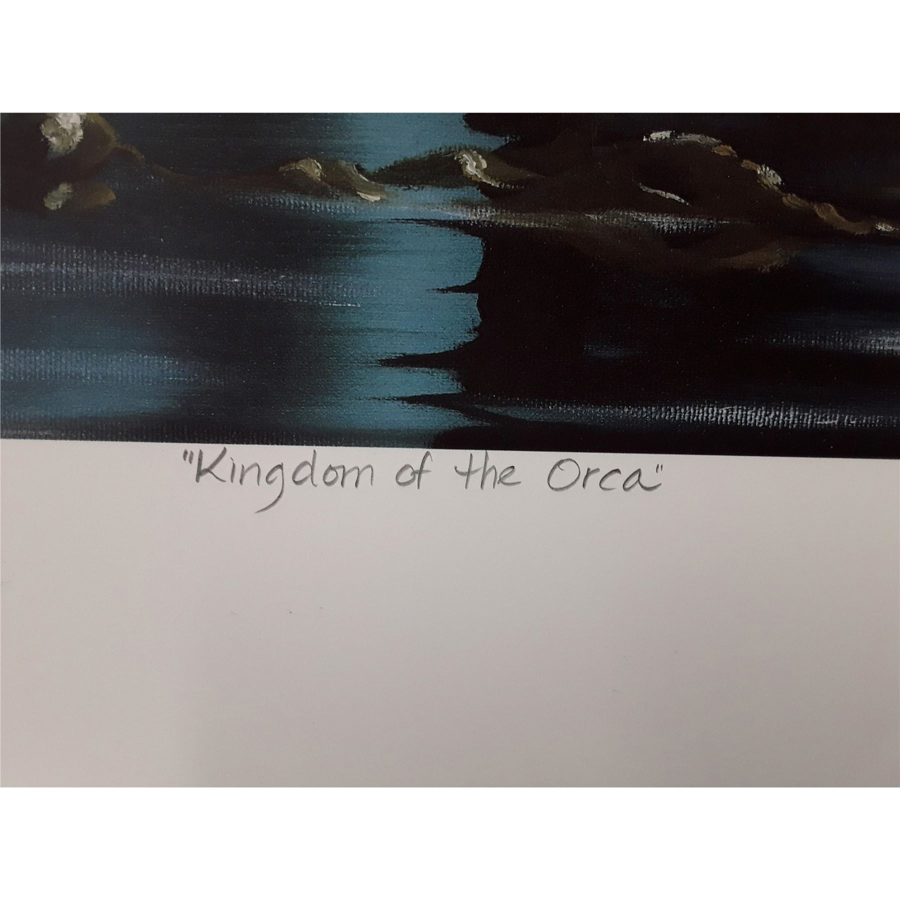 Bruce Muir's "Kingdom Of The Orca" Limited Edition
