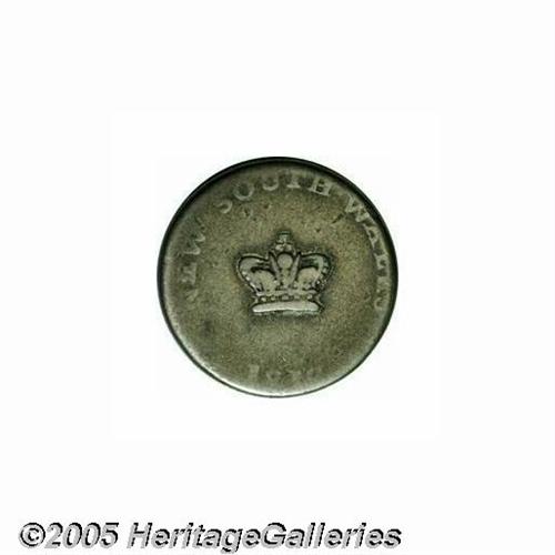 Australia. New South Wales. 15 Pence (Dump) 1813,
