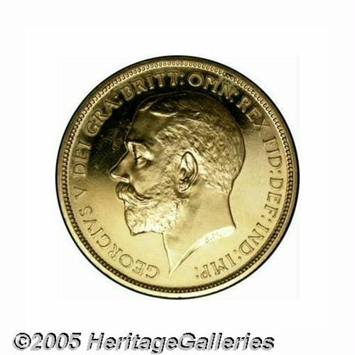 Great Britain. George V Gold 2 Pounds 1911, Bust