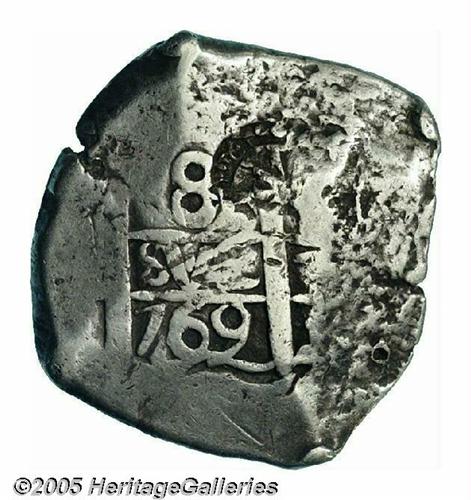 Guatemala. Republic 8 Reales Counterstamp (1838),