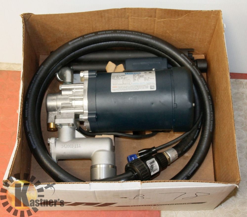 GPI OIL TRANSFER PUMP 115 VOLT 1 HP MODEL L5132. - Kastner Auctions