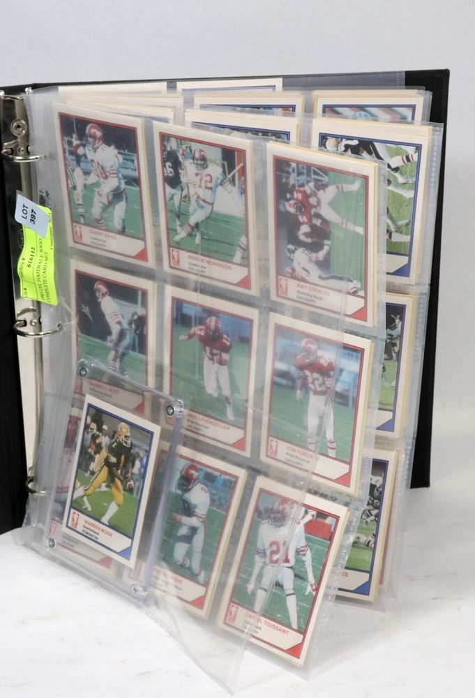 1983 CFL FOOTBALL JOGO COMPLETE CARD SET