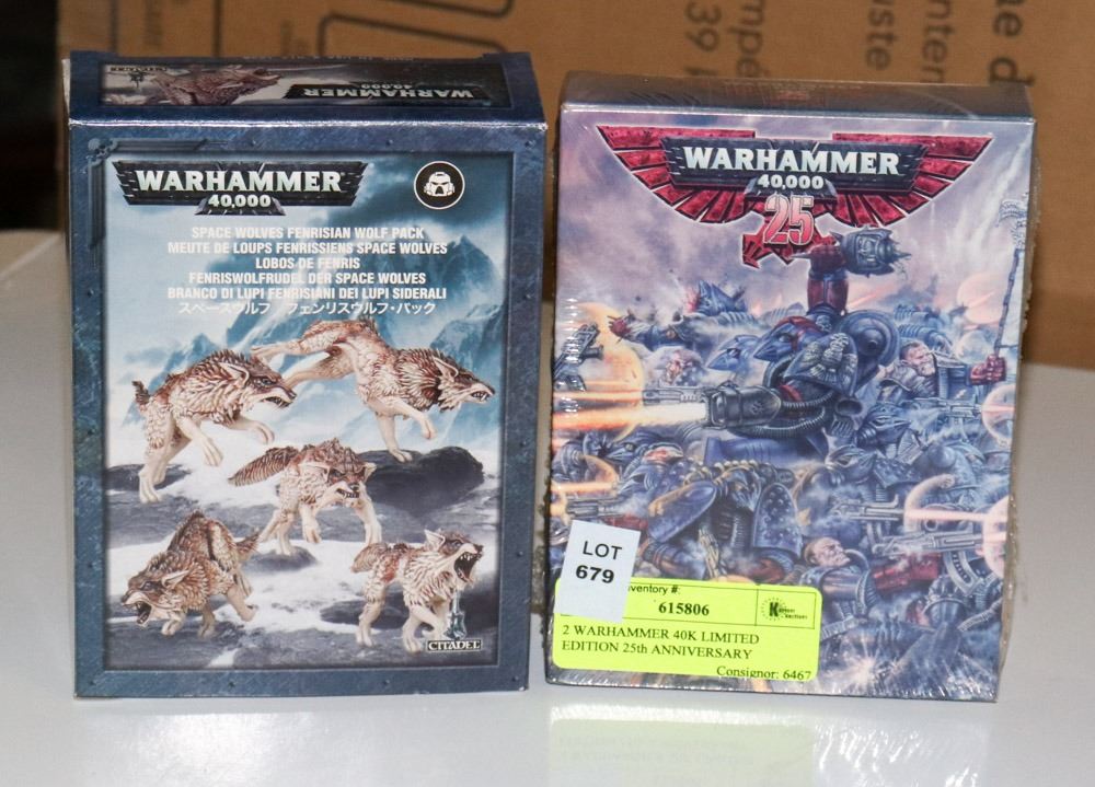 WARHAMMER 40K-1 LIMITED EDITION 25th ANNIVERSARY