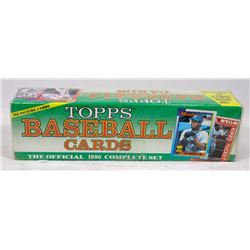 1990 Topps Baseball Complete Card Set - Kastner Auctions