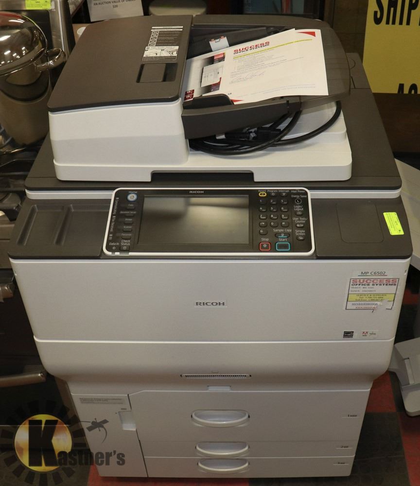 RICOH C6502SP COLOR DIGITAL MULTIFUNCTION SYSTEM,