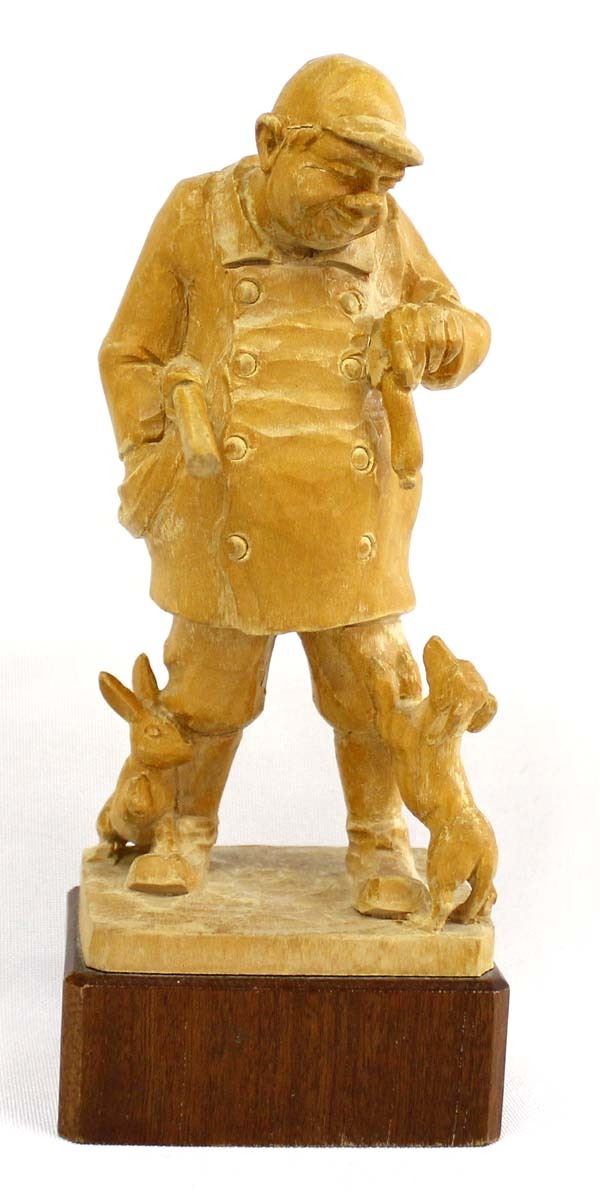 Vintage Anri Wood Carving
