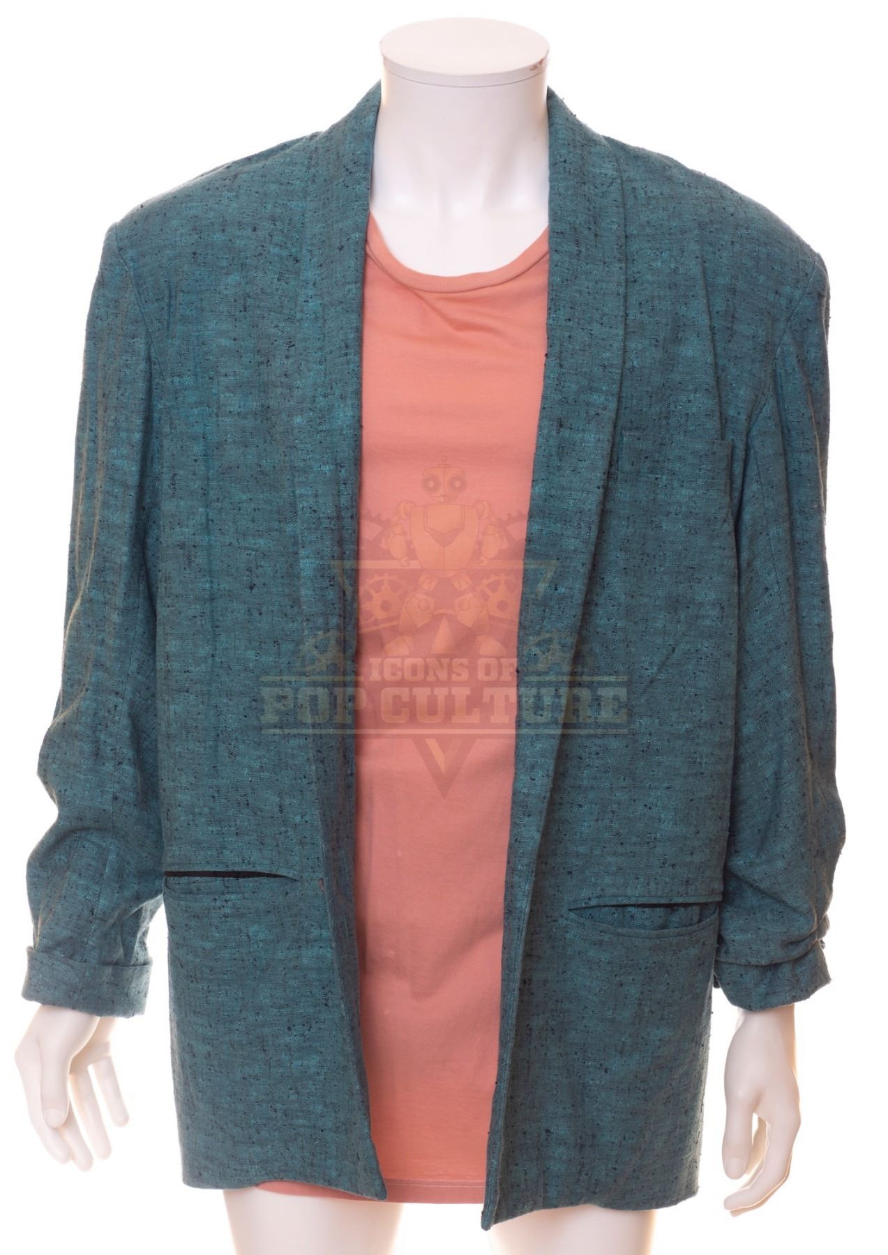 Timeless (TV) – Rufus Carlin’s “Miami Vice” Style Jacket & Shirt – TL172