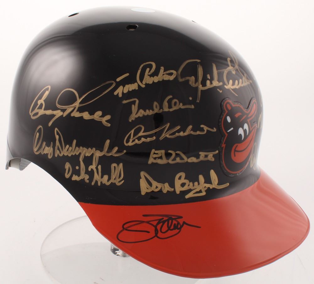 1970 Baltimore Orioles Batting Helmet Signed by (15) w Richert,Baylor ...