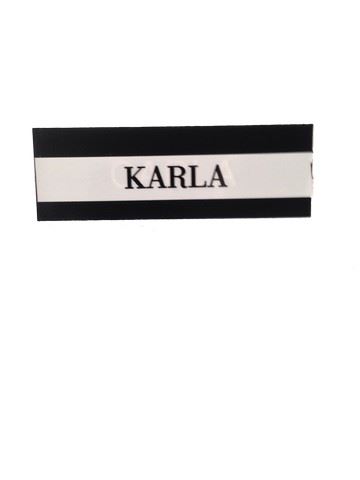 Kidnap (2017) Karla (Halle Berry) Hero Name Tag Movie Props