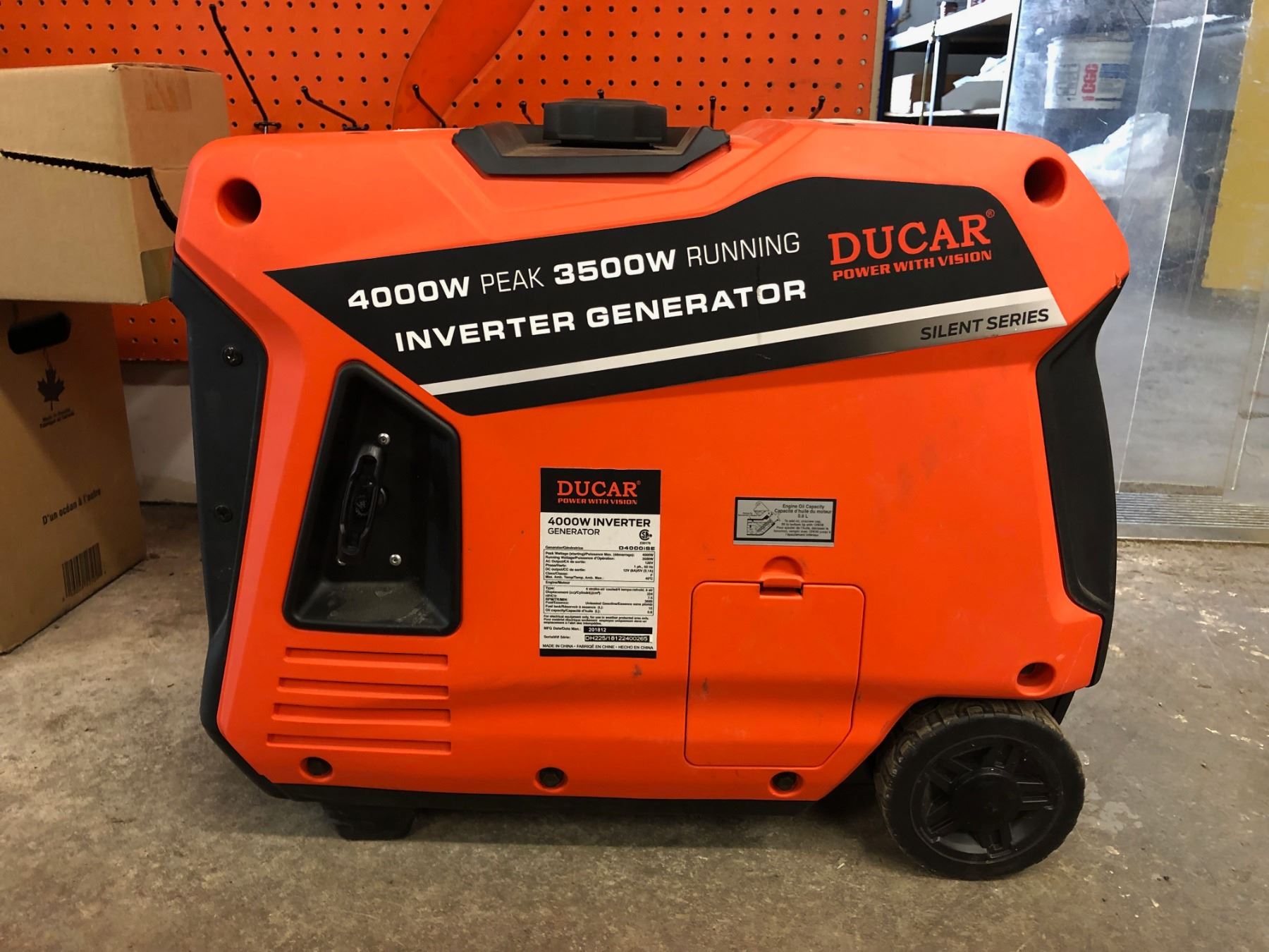 DUCAR D4000I SE 4000 W GENERATOR