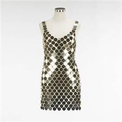 Paco Rabanne "Do it Yourself" disc dress