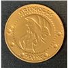 Harry Potter Franchise - Gringotts Gold Galleon Coin - Lot A