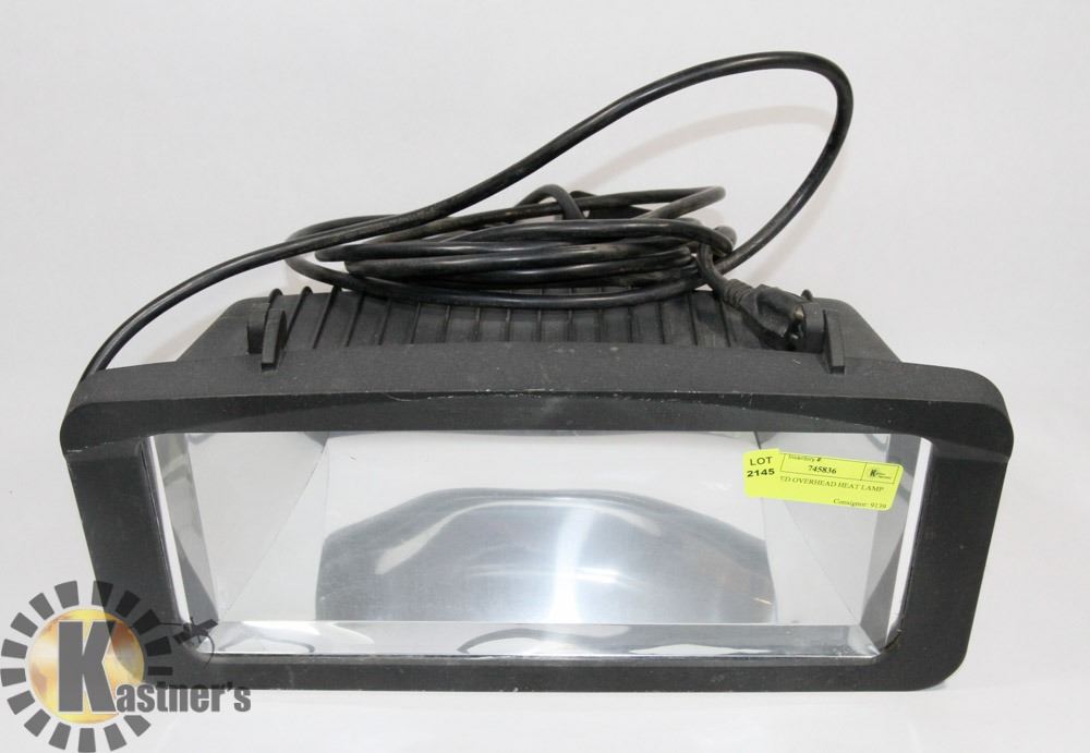 INFRARED OVERHEAD HEAT LAMP
