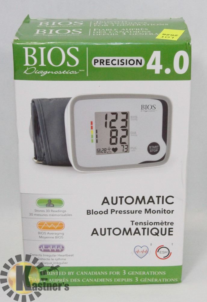BIOS PRECISION 4.0 BLOOD PRESSURE MONITOR - Kastner Auctions