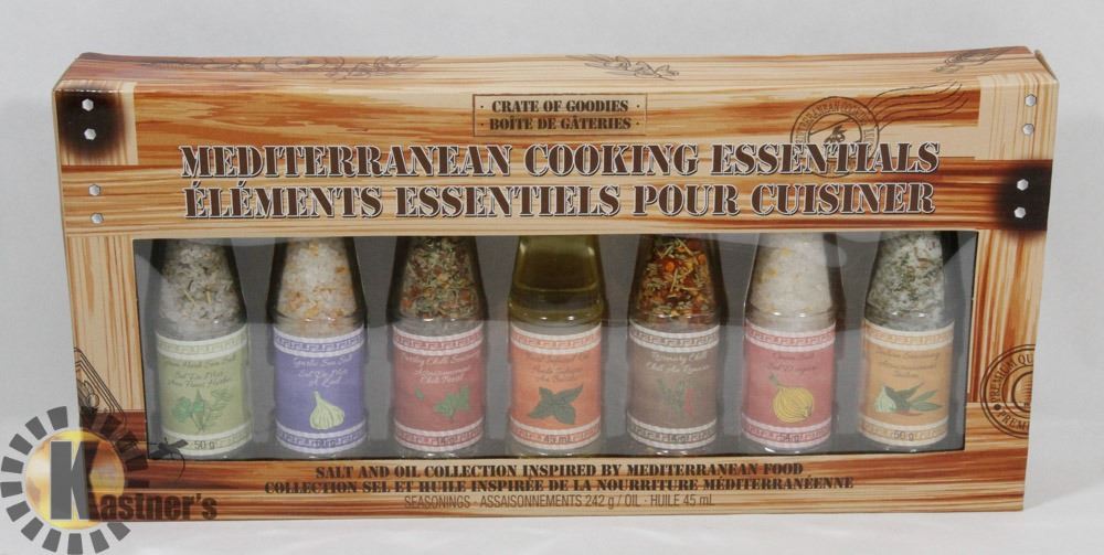 MEDITERRANEAN COOKING ESSENTIALS SPICE SET