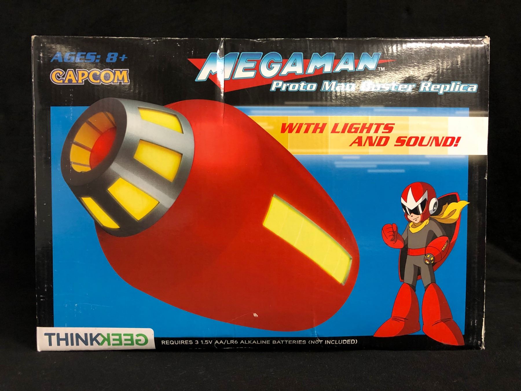 MEGAMAN PROTO MAN BUSTER REPLICA (W/ LIGHTS AND SOUND)
